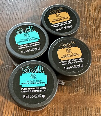 THE BODY SHOP: Face Mask Mini Gift Set/Travel Set, actual products ...