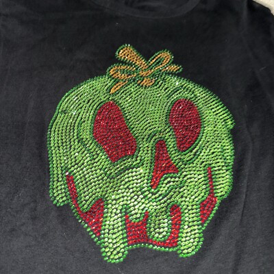 POISON APPLE GLITTER EVER AFTER WOMENS SHIRT SNOW WHITE WICKED WITCH ...