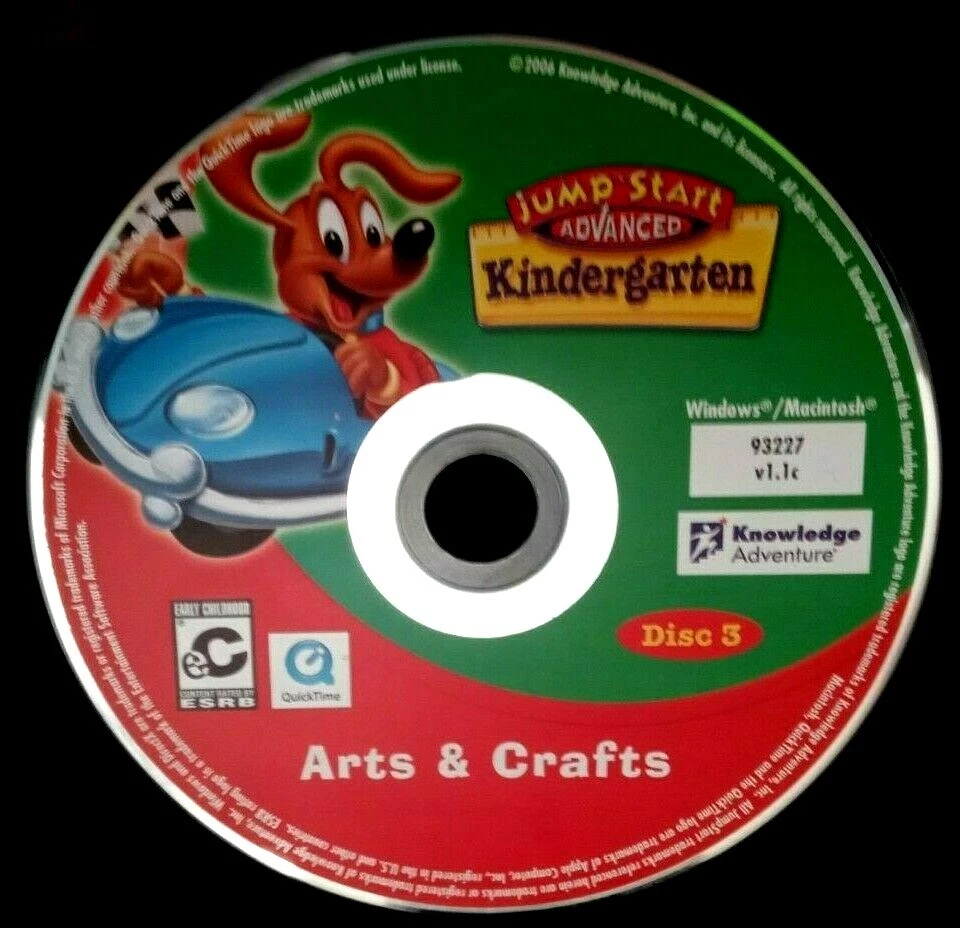 Jump Start Preschool Cd Discs