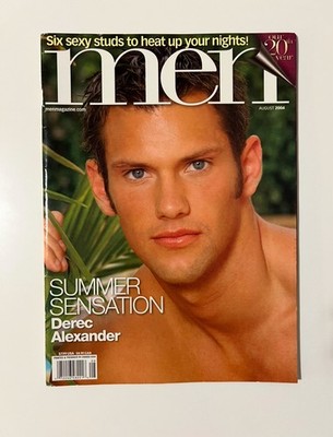 Advocate Men Aug 2004, Gay Magazine Collector's Item, Handsome Male ...