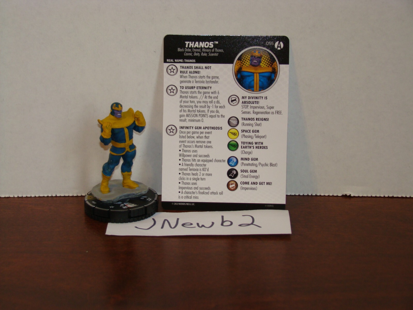 HeroClix Marvel Avengers Forever Super Rare 055 Thanos | eBay