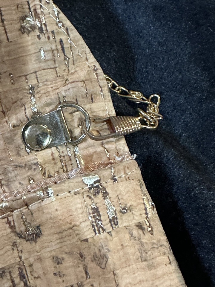 Cork Evening Purse Handbag, Lightweight Envelope Formal Dress Purse ...