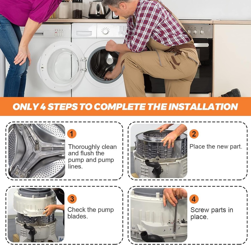 Washer Spider Spinner WM2277HW WM2077CW WM2277HB WM2455HW WM2277HS LG ...