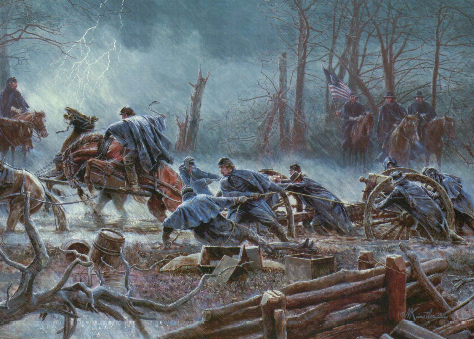 Union Soldiers The Mud March Fredericksburg Virginia Military Civil War ...