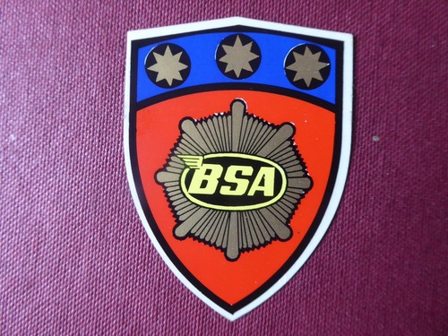 AUTOCOLLANT STICKER AUFKLEBER LOGO BSA MOTORCYCLE MOTO | eBay