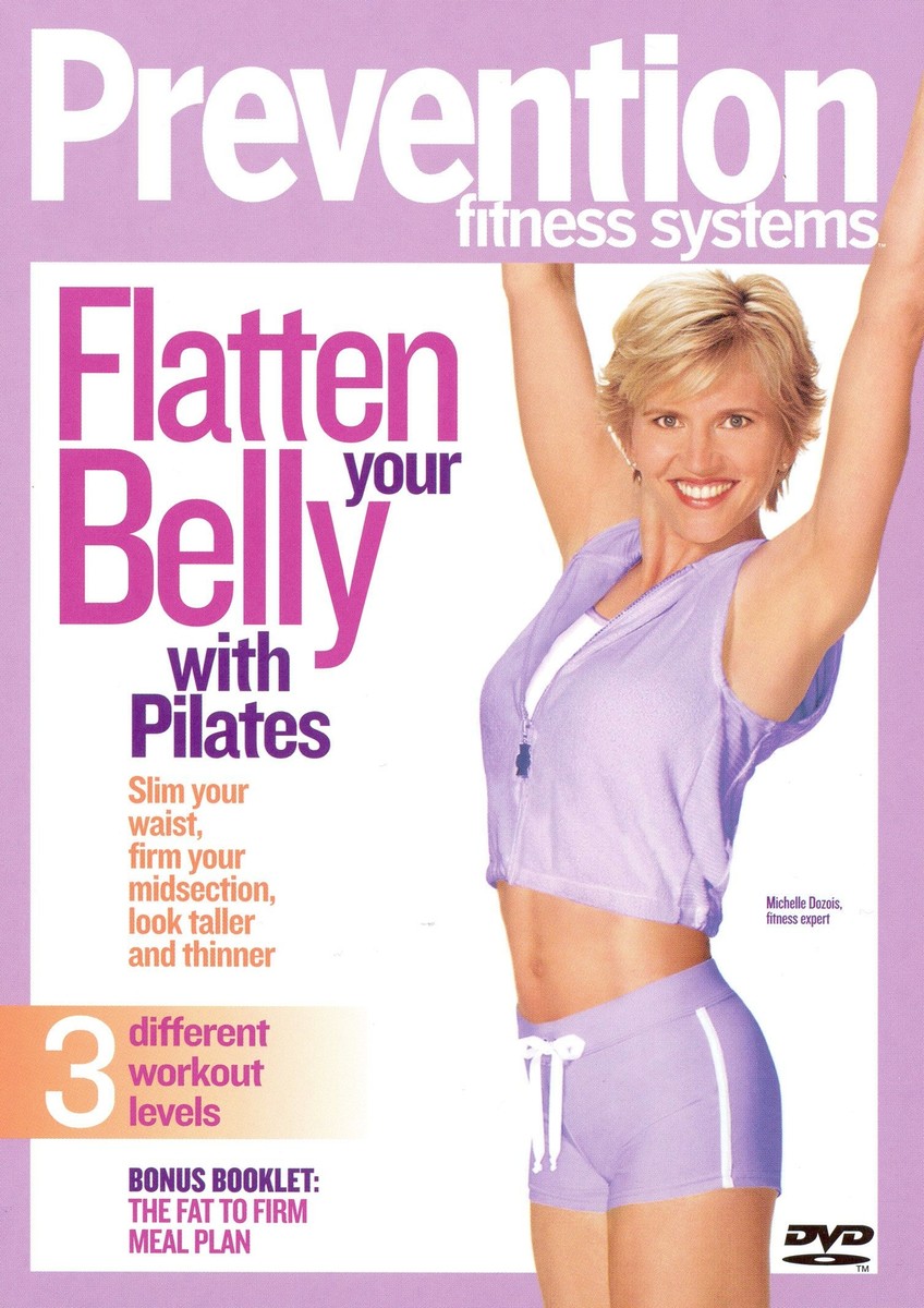 Prevention Fitness Systems: Flatten Your Belly With Pilates (DVD, 2003 ...