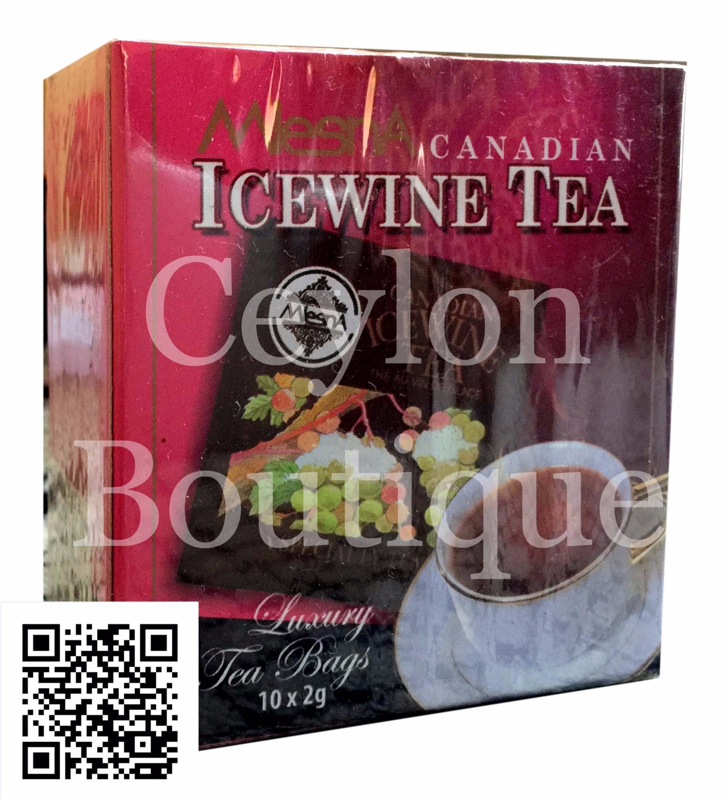 Mlesna Tea - Icewine Tea - Ceylon Tea in Luxury Tea Bags | eBay