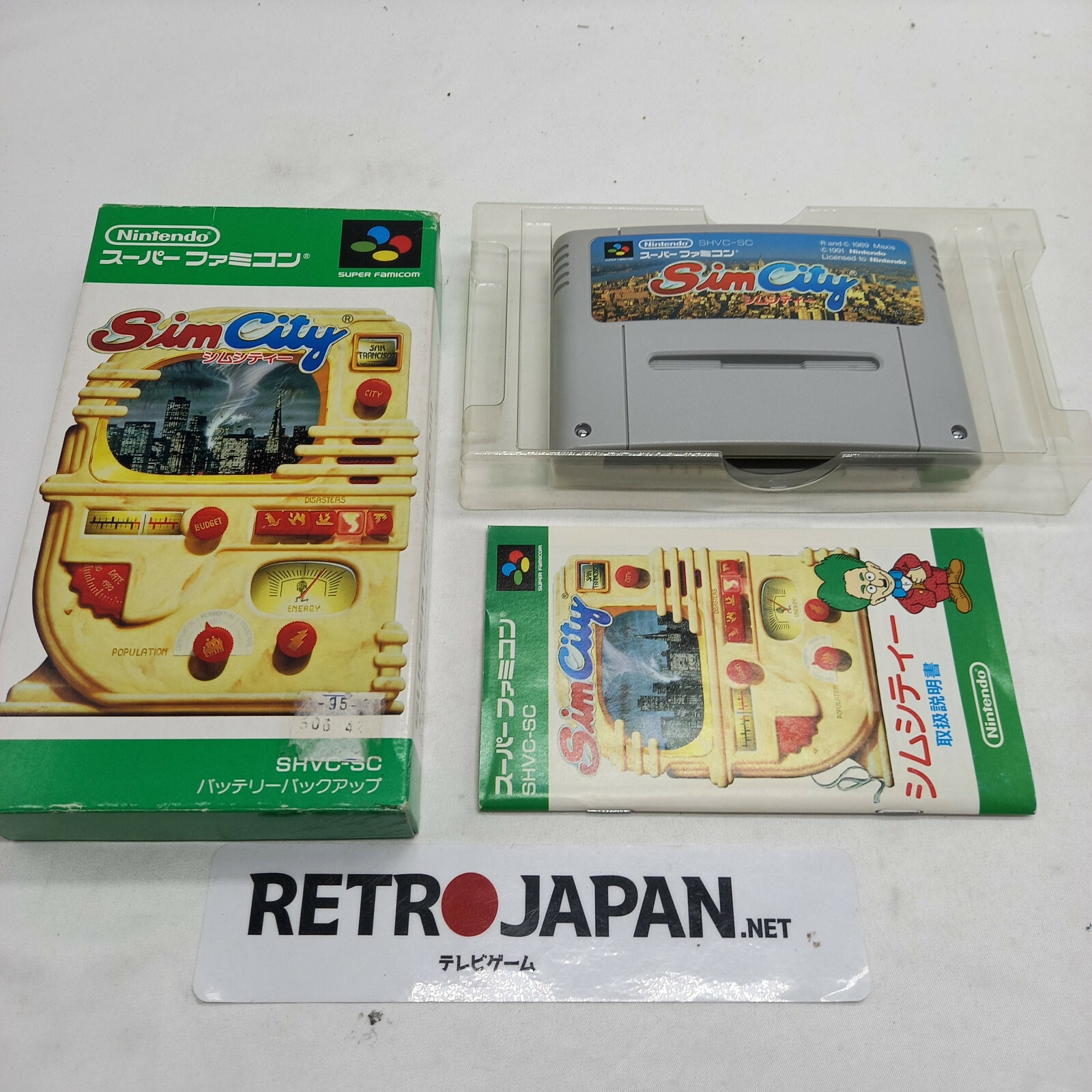 SimCity SNES - Juegos Retro Database