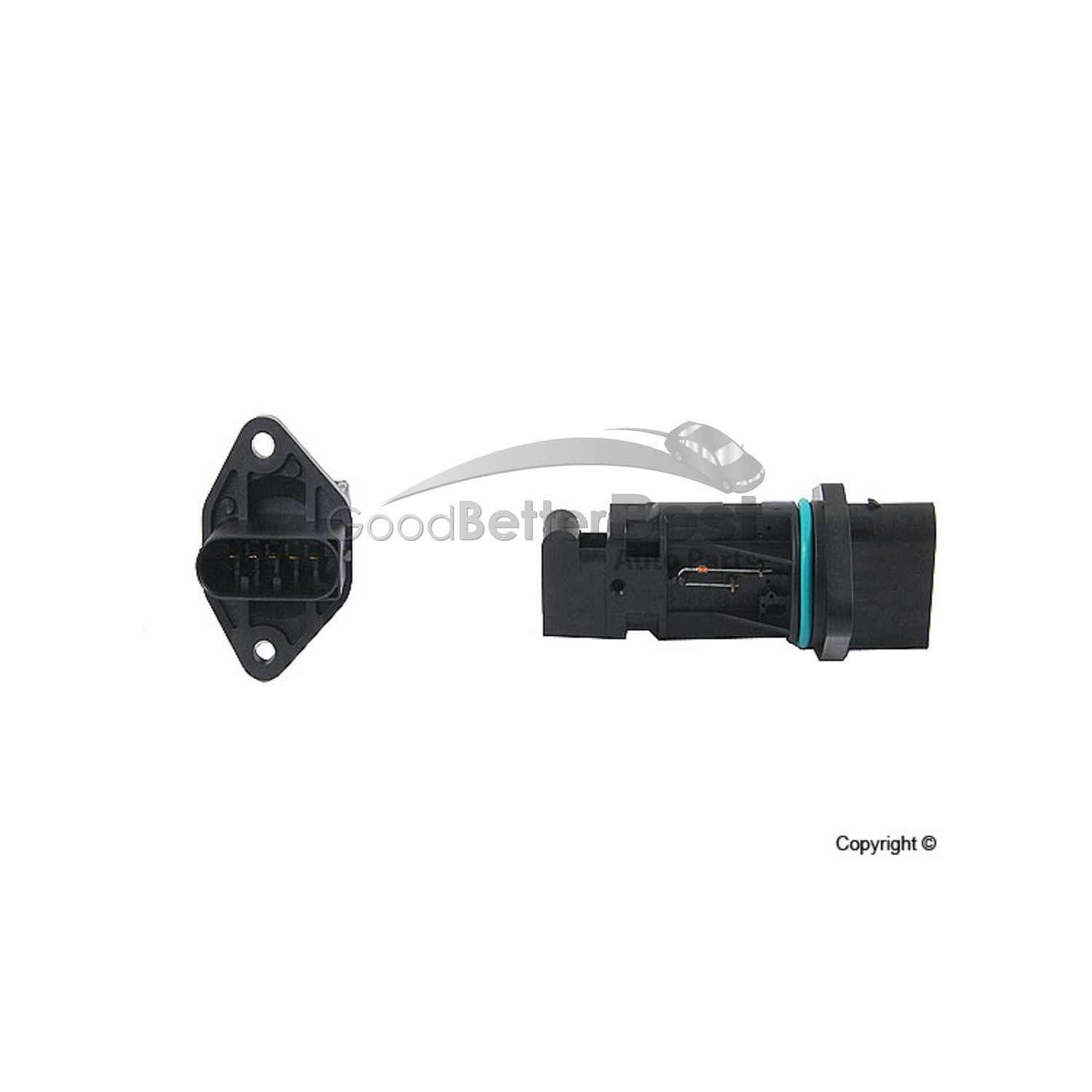One New Bosch Mass Air Flow Sensor 0280217007 99660612300 for Porsche ...