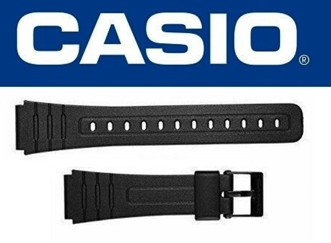 GENUINE Casio Watch Band - F-91W F-91WG F-93W F-94WA F-105W F-106W FLB ...