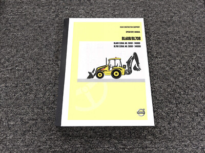 Volvo BL60B BL70B Backhoe Owner Operator Manual User Guide SN 130101 ...