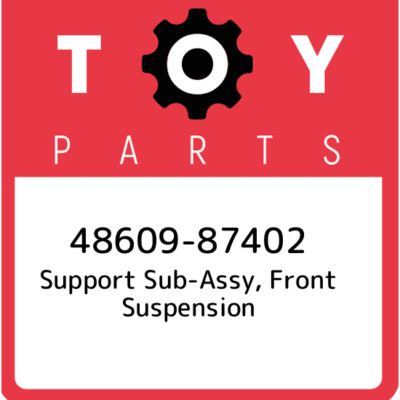 48609-87402 Toyota Support sub-assy, front suspension 4860987402, New ...