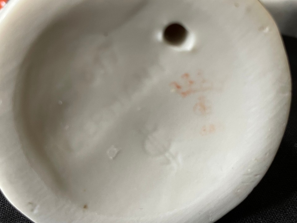 Antique German porcelain bird red mark bottom | eBay