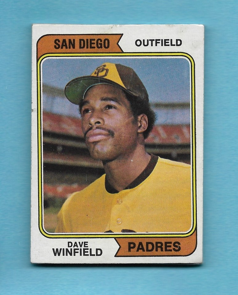 1974 Topps Baseball Sealed cello 10 Pack 456 Dave Winfield ROOKIE 430 ...