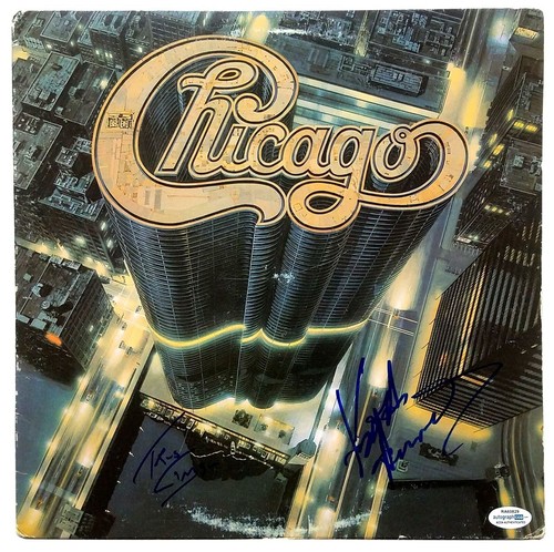 Chicago Signed X2 Autographed Framed Album LP ACOA | eBay