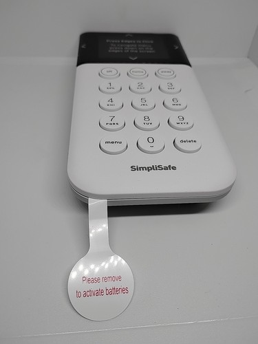 SimpliSafe Home Security System Keypad SSKP3 Simpli Safe No Box New ...