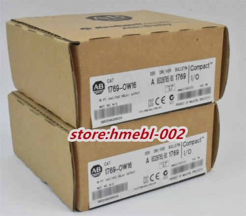 New Sealed Allen Bradley 1769-OW16 SER A CompactLogix Relay Output ...