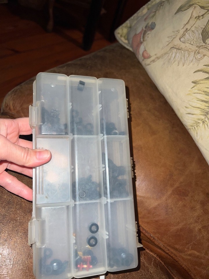 Johnny Lightning/AFX slot care tire repair kit in Plano case | eBay