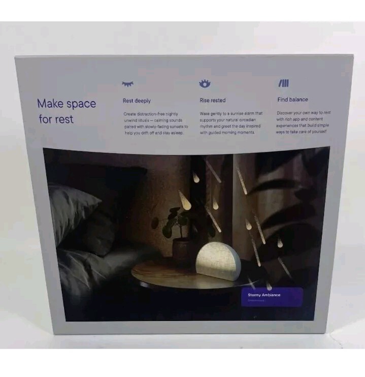 New In Box Hatch Restore 2 Your Bedside Sleep Companion Slate | eBay