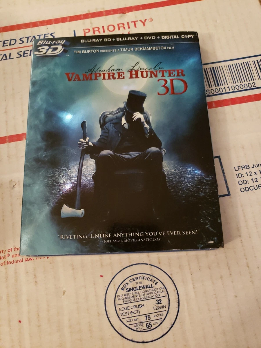 Abraham Lincoln Vampire Hunter Dvd Cover