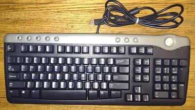 GENUINE Dell Enhanced Multimedia Keyboard, Wired USB, SK-8125, Clean ...