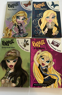 BRATZ Books Novels Paperback Set Of 4 GUC pixie power movie mystery | eBay