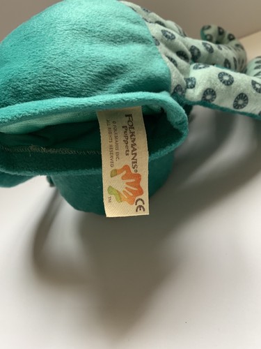 Folkmanis Green Aqua Octopus Hand Puppet Stuffed Plush Tentacles T32 | eBay