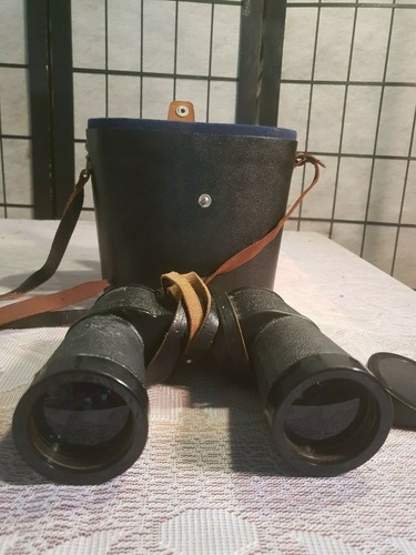 Vintage "Tento" 10x50 hunting binoculars with original case - Made in ...