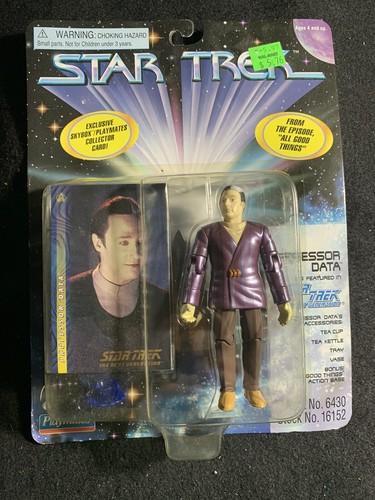 Star Trek TNG Professor Data. Vintage Playmates Toys. 43377161523| eBay