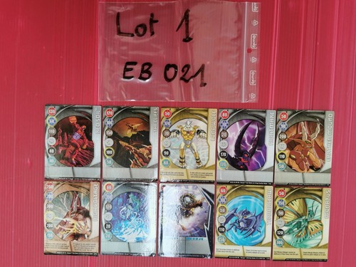 Lot N°1 comprenant 10 cartes BAKUGAN BATTLE BRAWLERS FR. 2008-2009. Ma ...