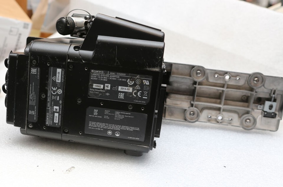 Sony CA4000 Camera system Fiber optics adapter for PMW-F55 Live stream ...