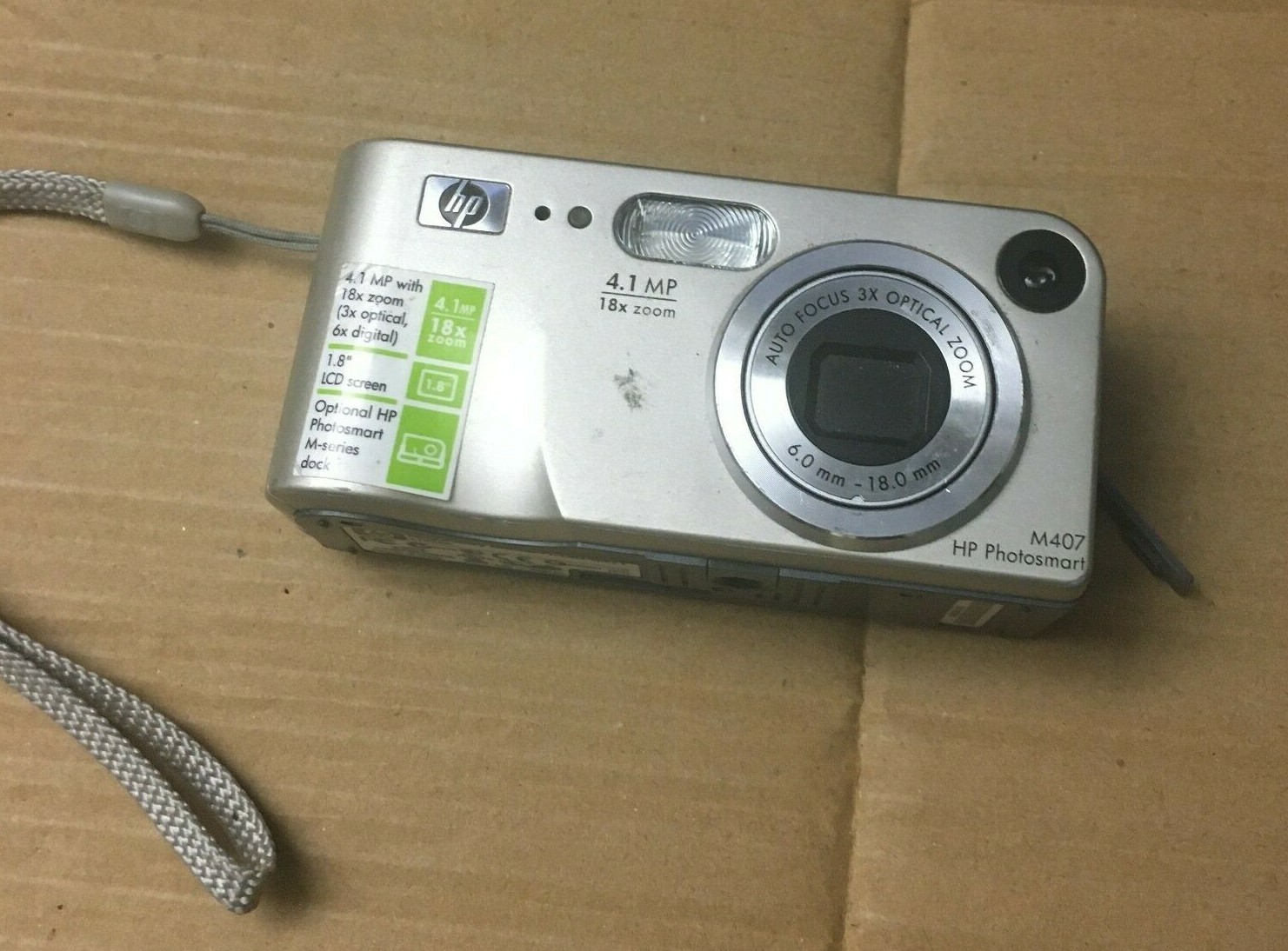 Digital Camera HP Photosmart 4.1 MP 18x Zoom HP M407 | eBay