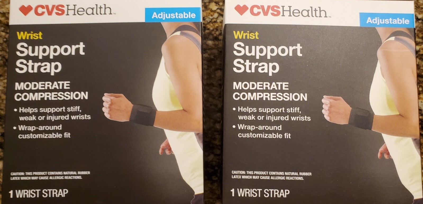 CVS Health Wrist Support Strap Moderate Compression Adjustable for sale online | eBay