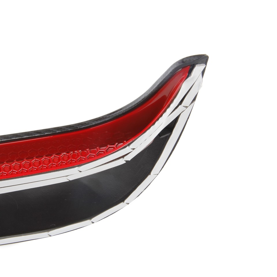 Carbon Fiber Style Front Door Side Fender Scoops Fin Vent Tirm for ...