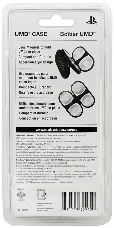 Sony PSP UMD Case - Holds 8 Games - OEM Original NEW! 711719859109| eBay