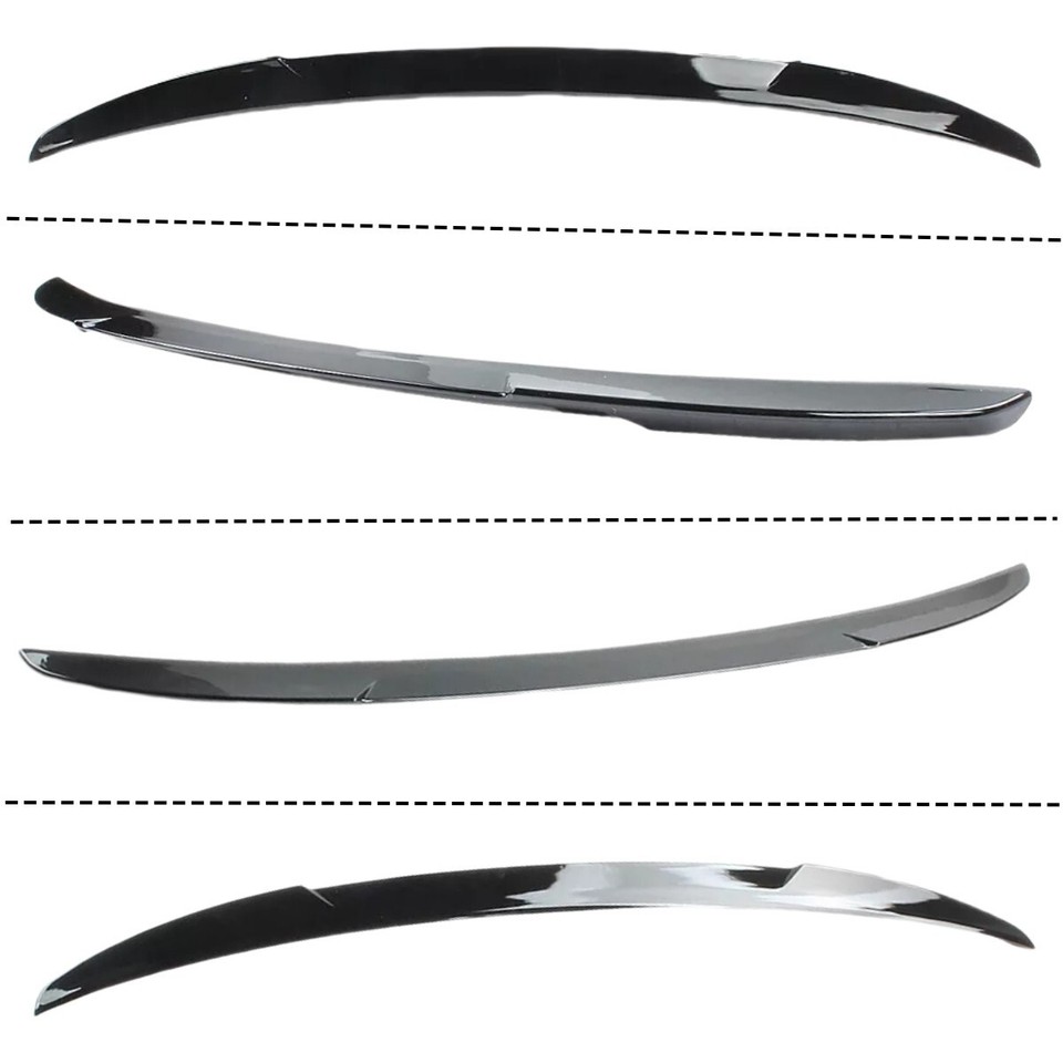 FOR VOLKSWAGEN JETTA MK7 REAR TRUNK SPOILER WING BLADE STYLE GLOSS ...