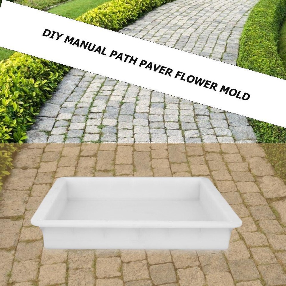 AU DIY Garden Courtyard Pavement Mold Path Paving Brick Stone Road ...