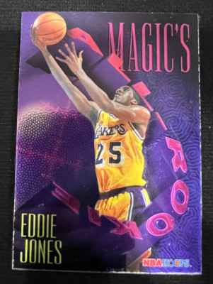 EDDIE JONES Los Angeles Lakers 1994-95 Hoops All-Rookie Team Foil RC # ...