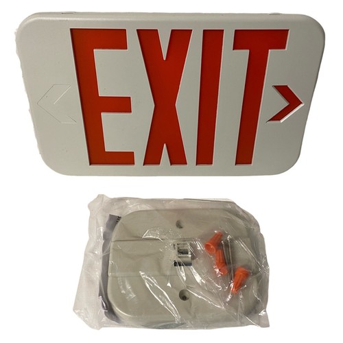 Exit Sign Replacement Parts Front Red Emergency Color Screen And ...