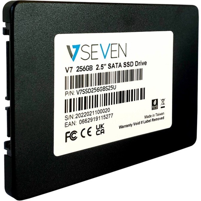 V7 V7SSD256GBS25U 256 GB Solid State Drive - 2.5 Internal - SATA (SATA ...