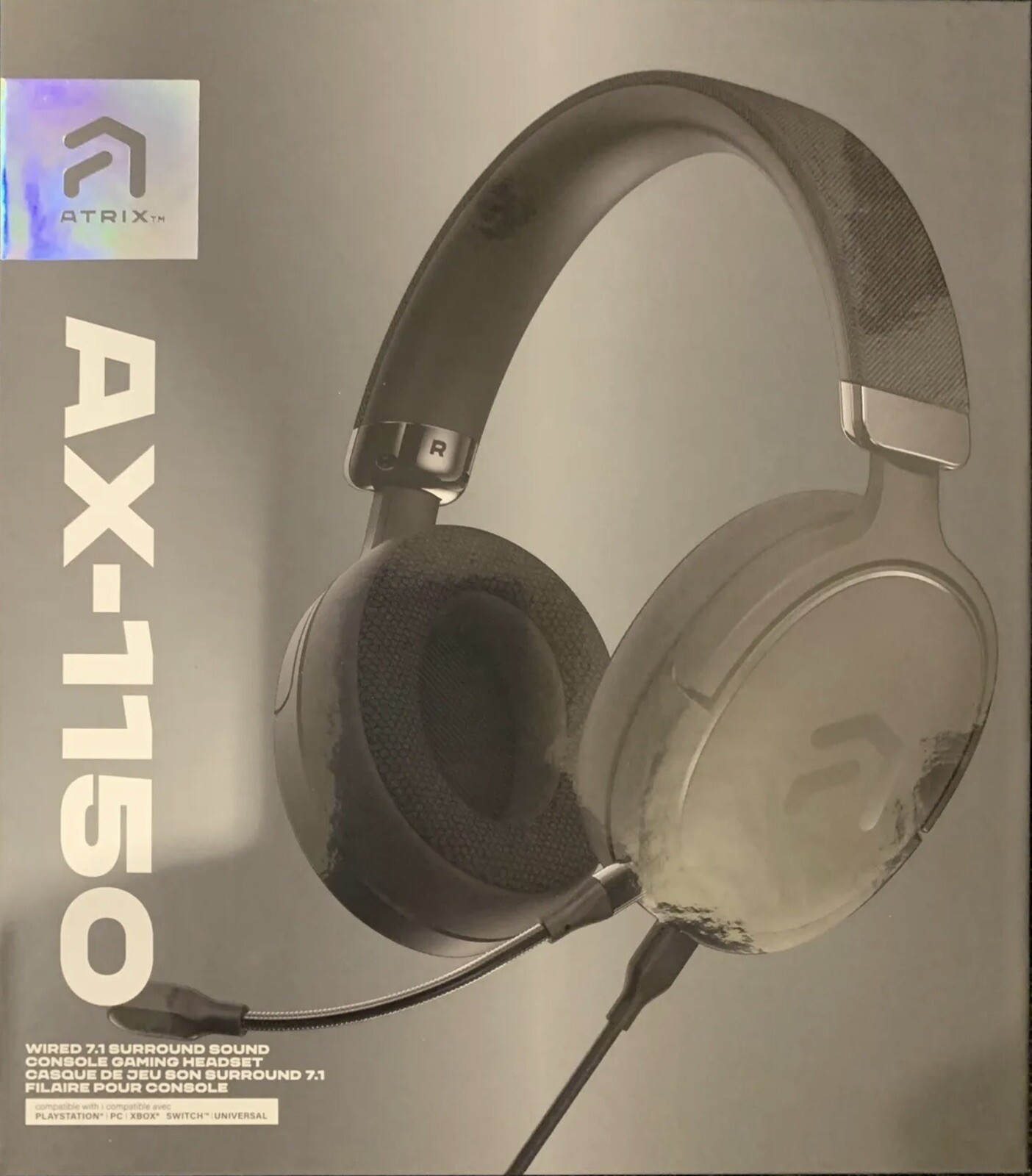 Atrix AX-1250 Wireless Gaming Headset for PlayStation/PC - Black - for ...