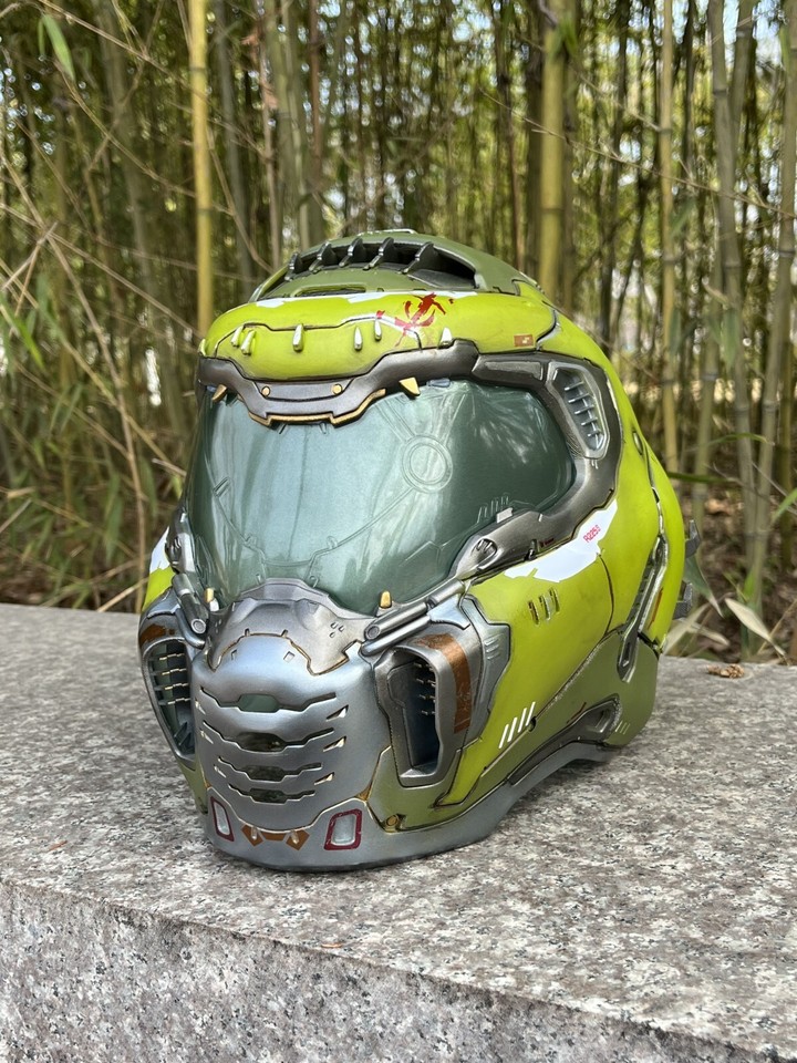Doom Slayer Helmet Replica Collectible and Wearable Doom Eternal Helmet ...