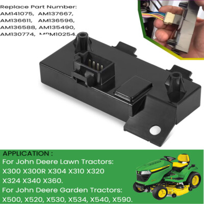 Electronic Control Unit Module AM141075 For John Deere X300 X320 X324 ...
