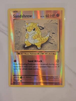 Sandshrew 54/108 Reverse Holo Pokemon Card XY Evolutions - NM | eBay