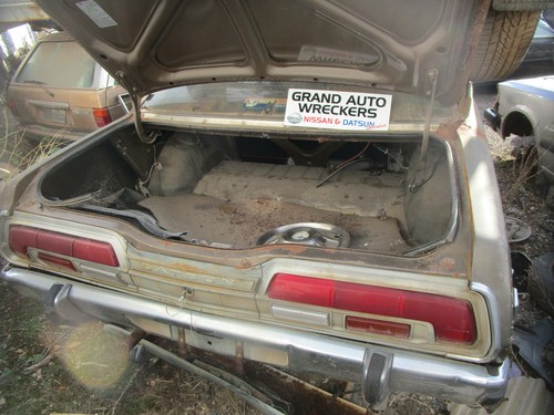 Datsun 260C Sedan rear Bar complete | eBay Australia