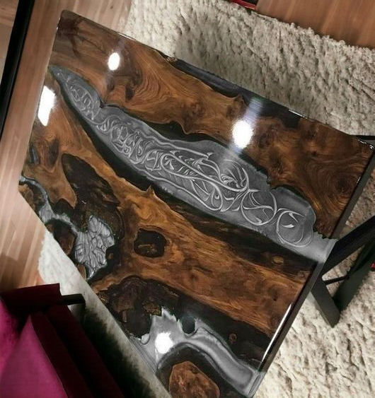 Epoxy Table, River Table,Handcrafted Epoxy River Table – Unique Live ...