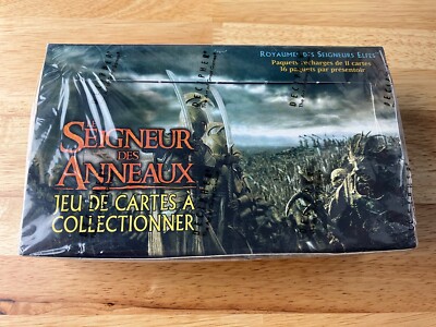 LOTR French Realms of the Elf Lords Booster Box - Lord of the Rings TCG ...