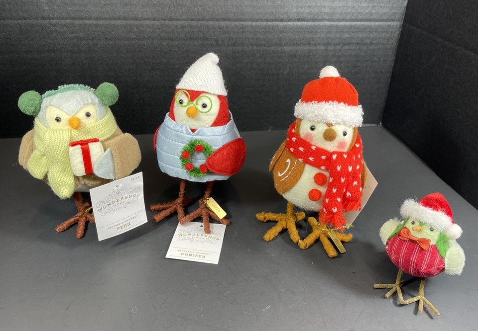 Target Wondershop 2023-24 Christmas Featherly Friends Bird Set of 3 NEW ...