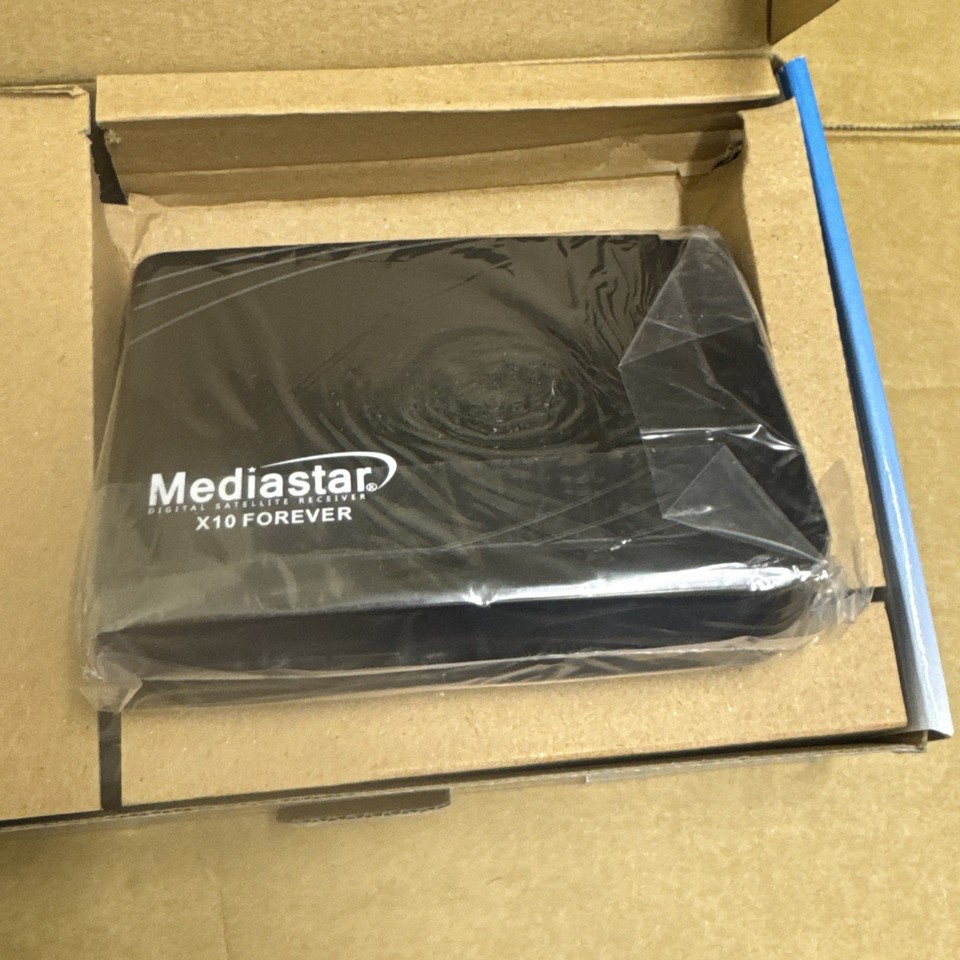 Mediastar R DIGITAL SATELLITE RECEIVER X10 FOREVER PVR WIFI MEDIA ...