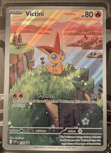 Unova Victini Illustration Collection Jumbo Victini 208 Promo Pokémon ...